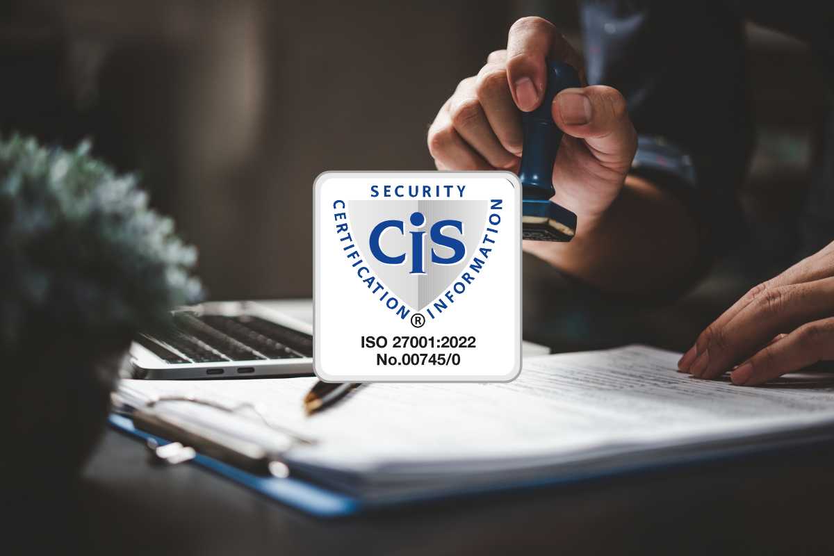 sigmavista ist ISO 27001:2022 zertifiziert